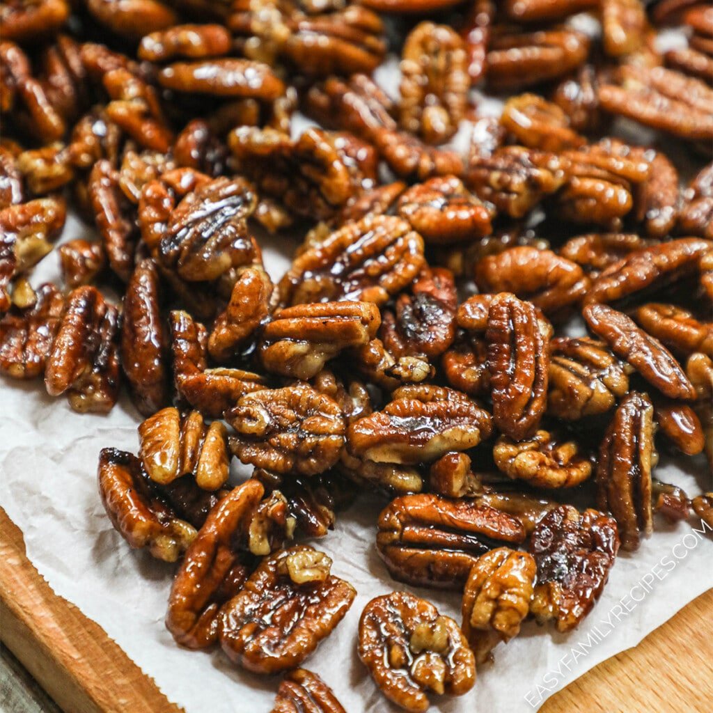 Sweet and Spicy Pecans · Easy Family Recipes