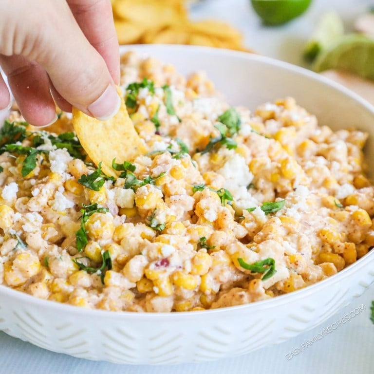 Mexican Street Corn Dip · Easy Family Recipes
