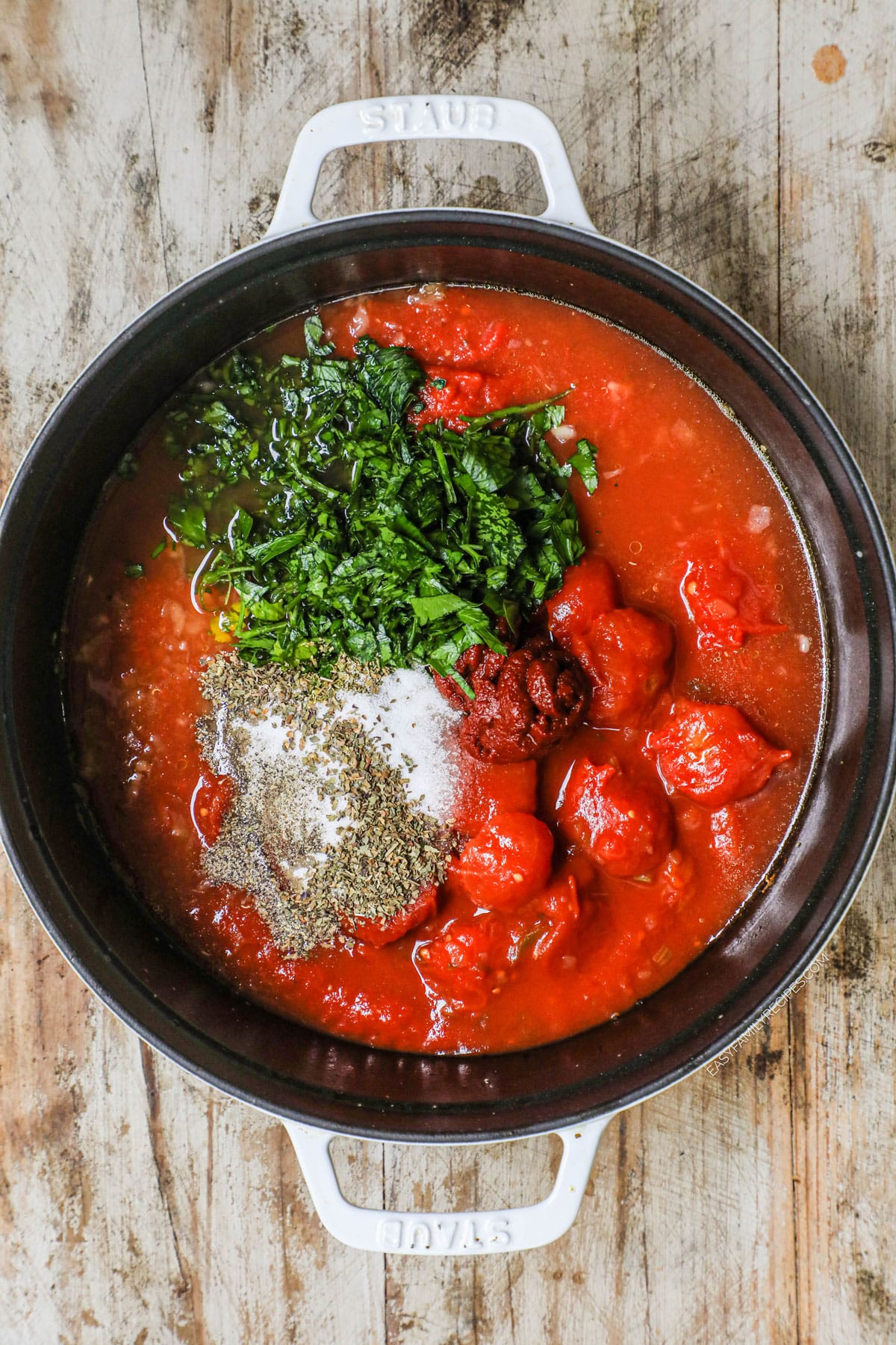 Spaghetti Marinara · Easy Family Recipes