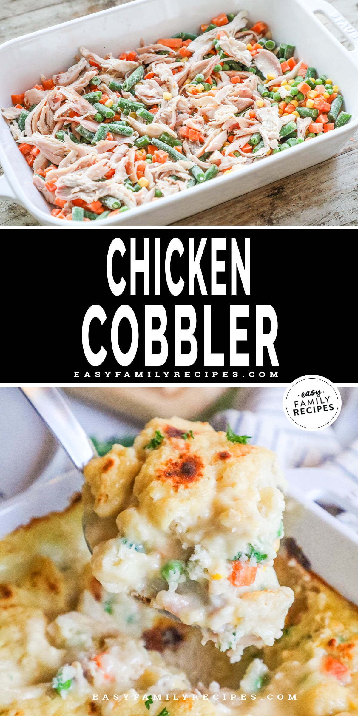 Chicken Cobbler (Viral Recipe!) · Easy Family Recipes