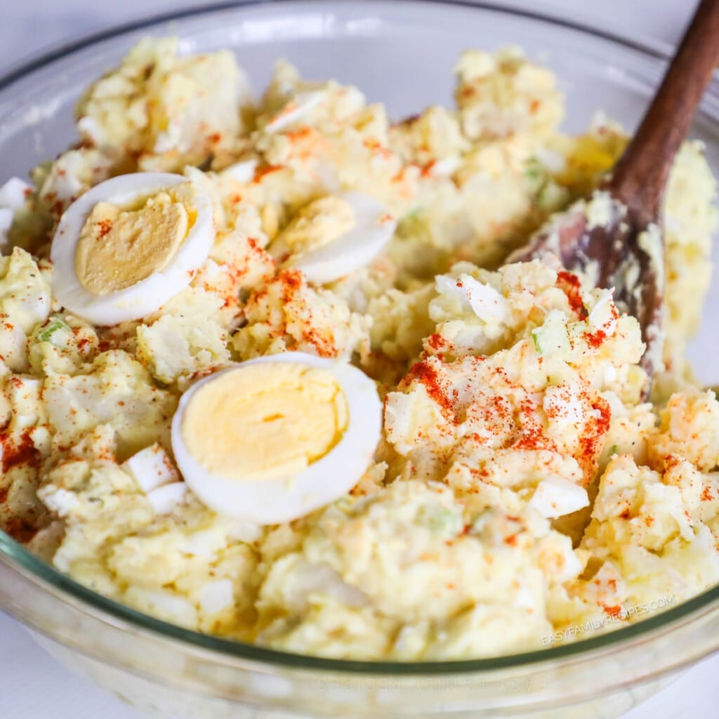 Deviled Egg Potato Salad · Easy Family Recipes