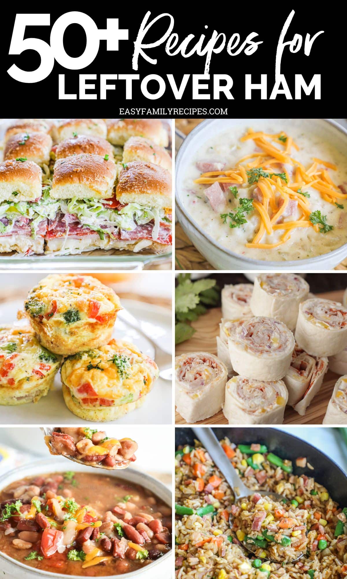 50+ Leftover Ham Recipes · Easy Family Recipes