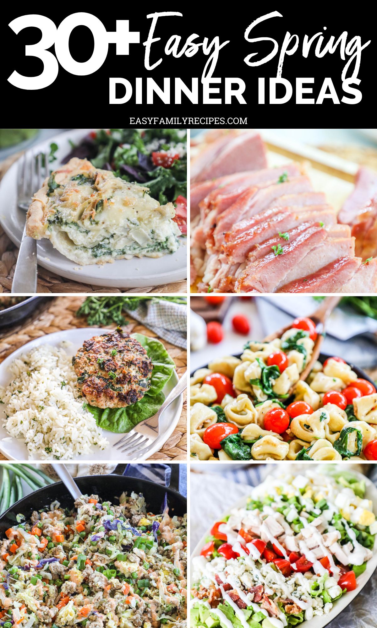30+ Easy Spring Dinner Ideas · Easy Family Recipes