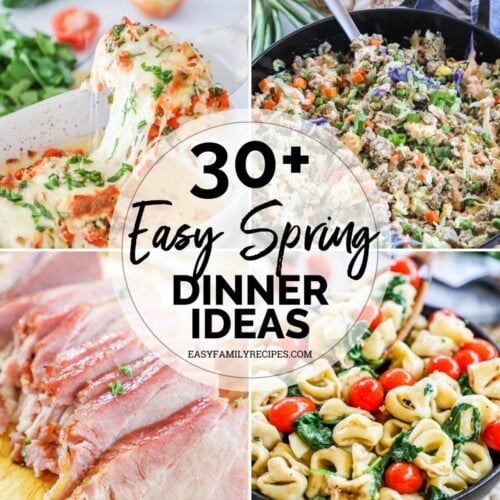 30+ Easy Spring Dinner Ideas · Easy Family Recipes