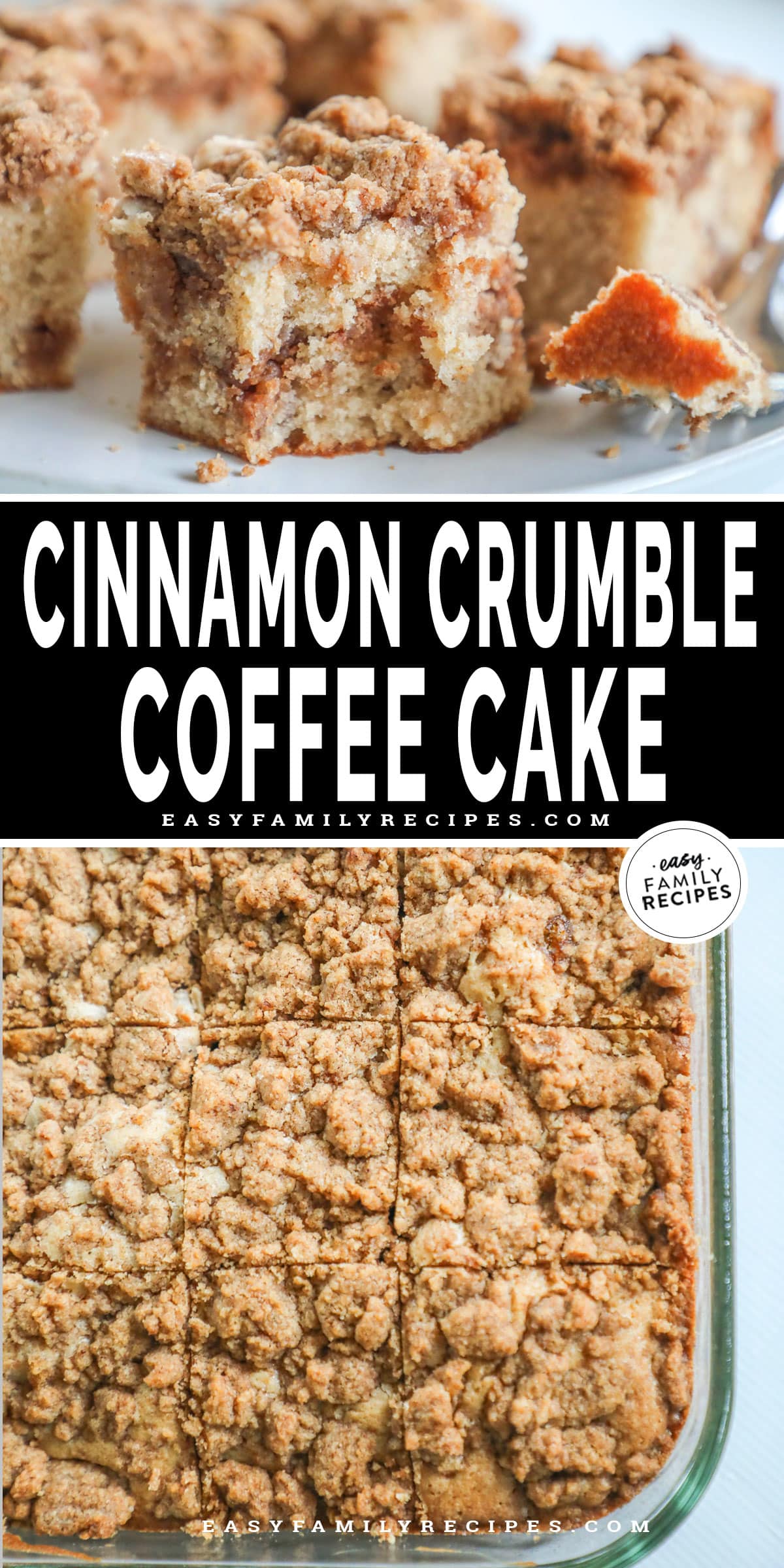 Cinnamon Crumble Coffee Cake · Easy Family Recipes