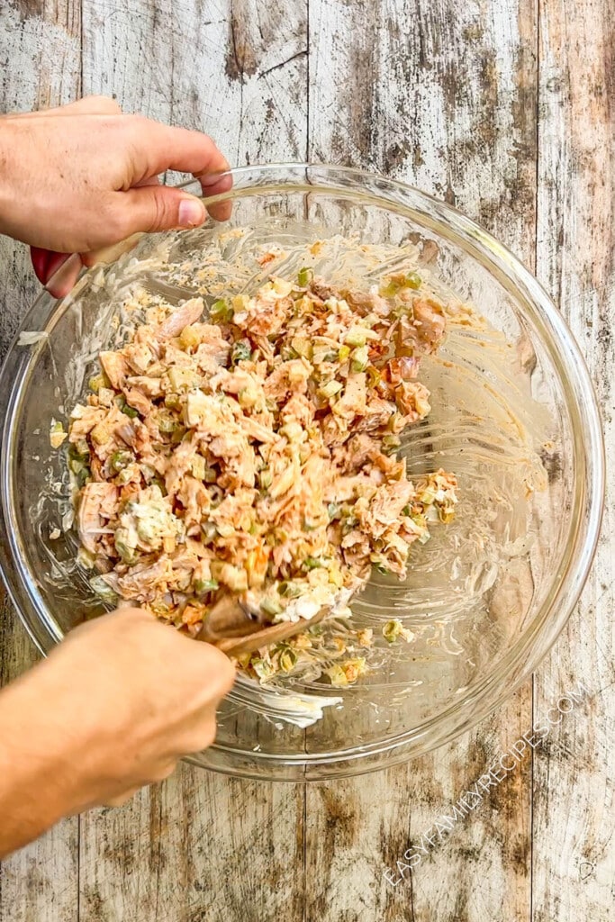 Buffalo Ranch Chicken Salad · Easy Family Recipes