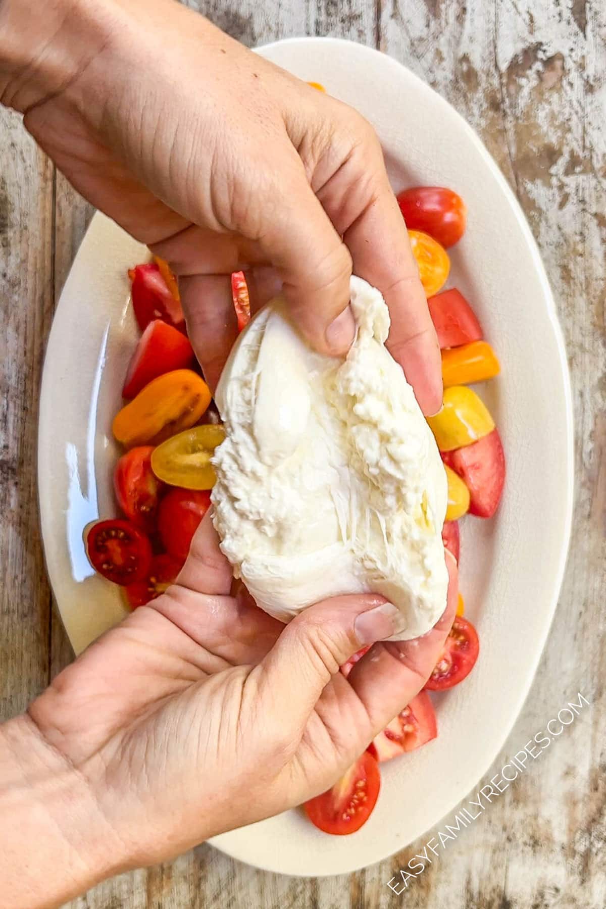 Burrata Caprese Salad · Easy Family Recipes