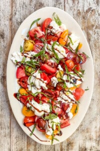 Burrata Caprese Salad · Easy Family Recipes