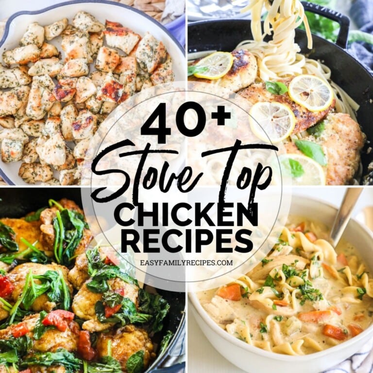 40+ Stove Top Chicken Recipes · Easy Family Recipes
