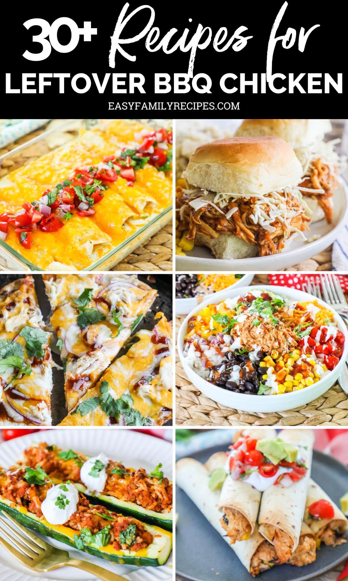 30+ Leftover BBQ Chicken Recipes · Easy Family Recipes