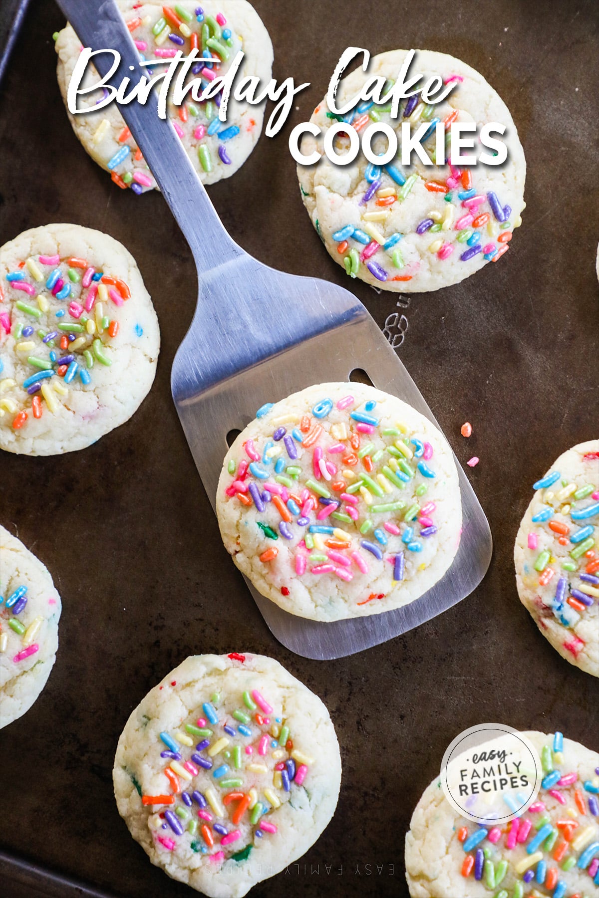 Birthday Cake Cookies · Easy Family Recipes