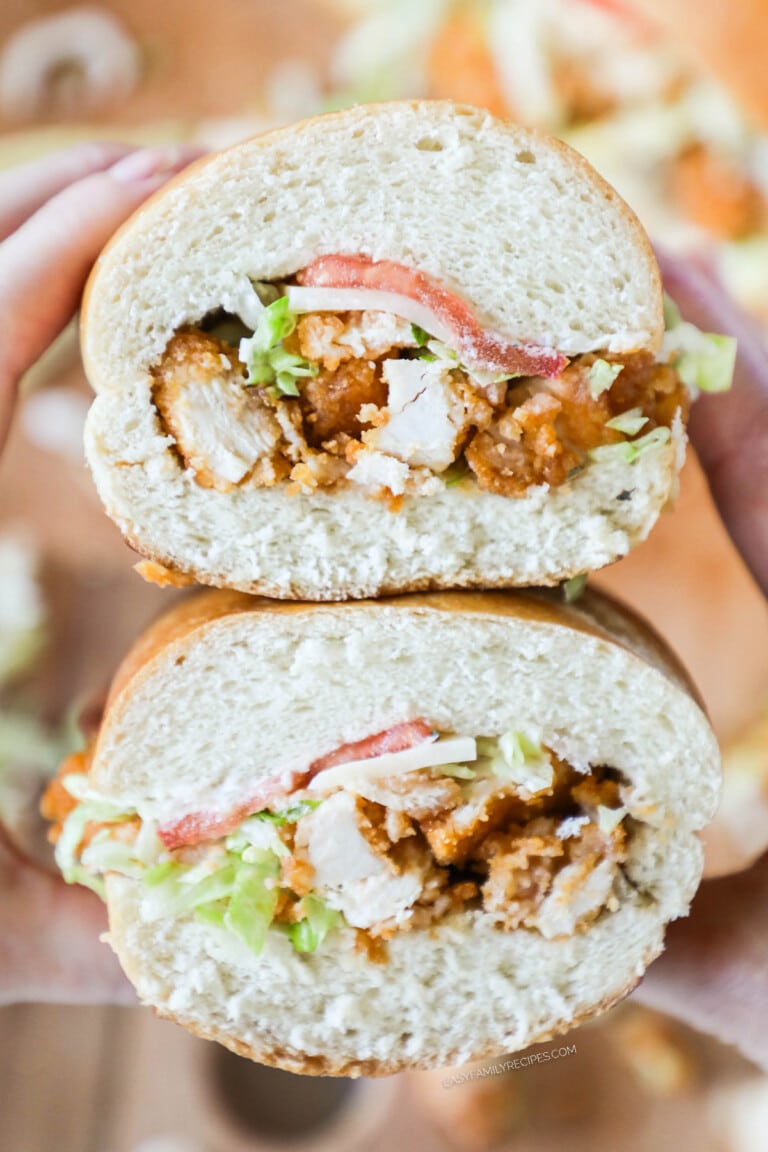 Chicken Tender Subs · Easy Family Recipes