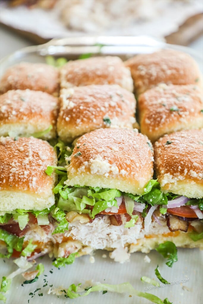 Turkey Club Sliders · Easy Family Recipes