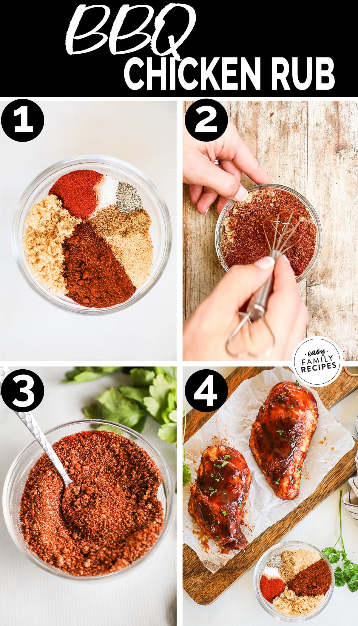 Easy BBQ Chicken Rub · Easy Family Recipes