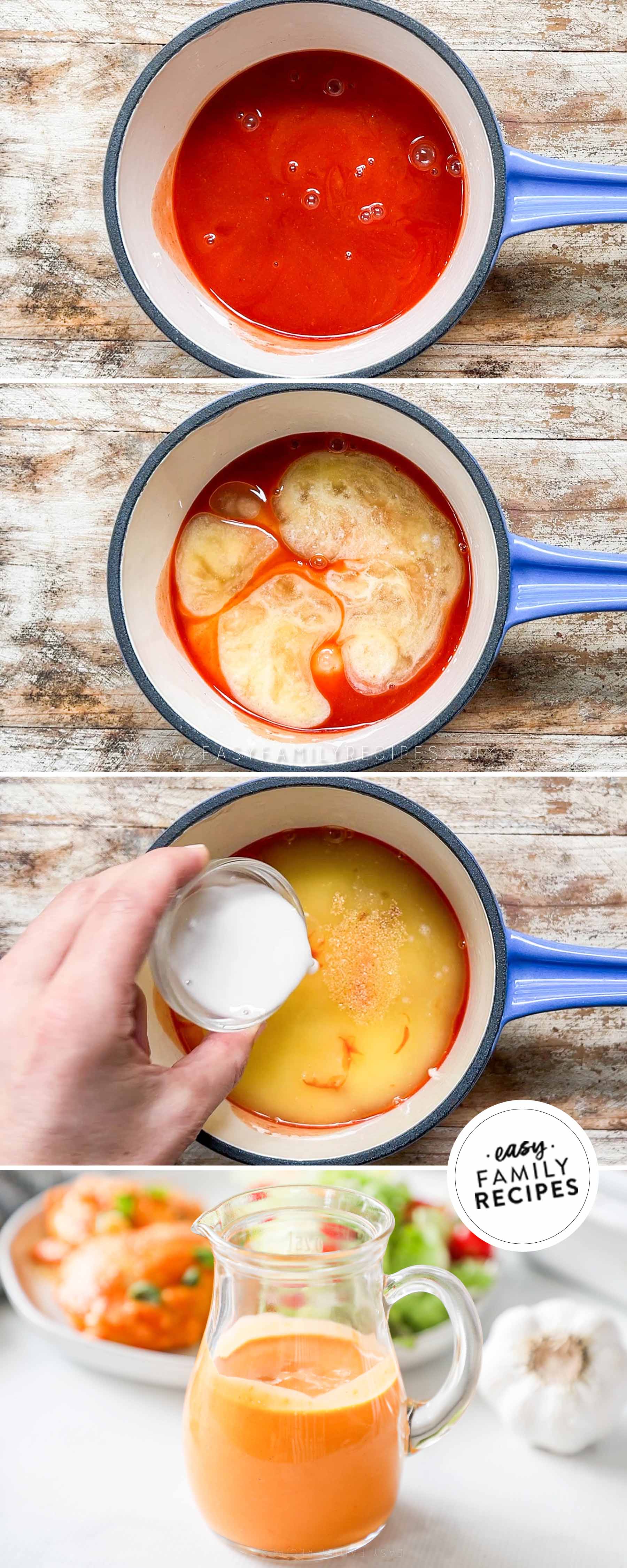 Easy Homemade Buffalo Sauce · Easy Family Recipes