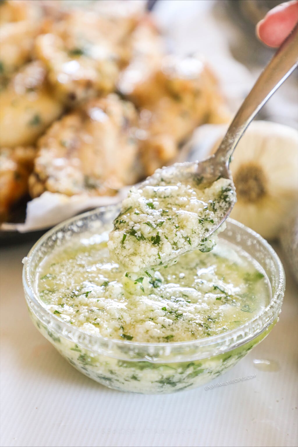 Garlic Parmesan Wing Sauce · Easy Family Recipes