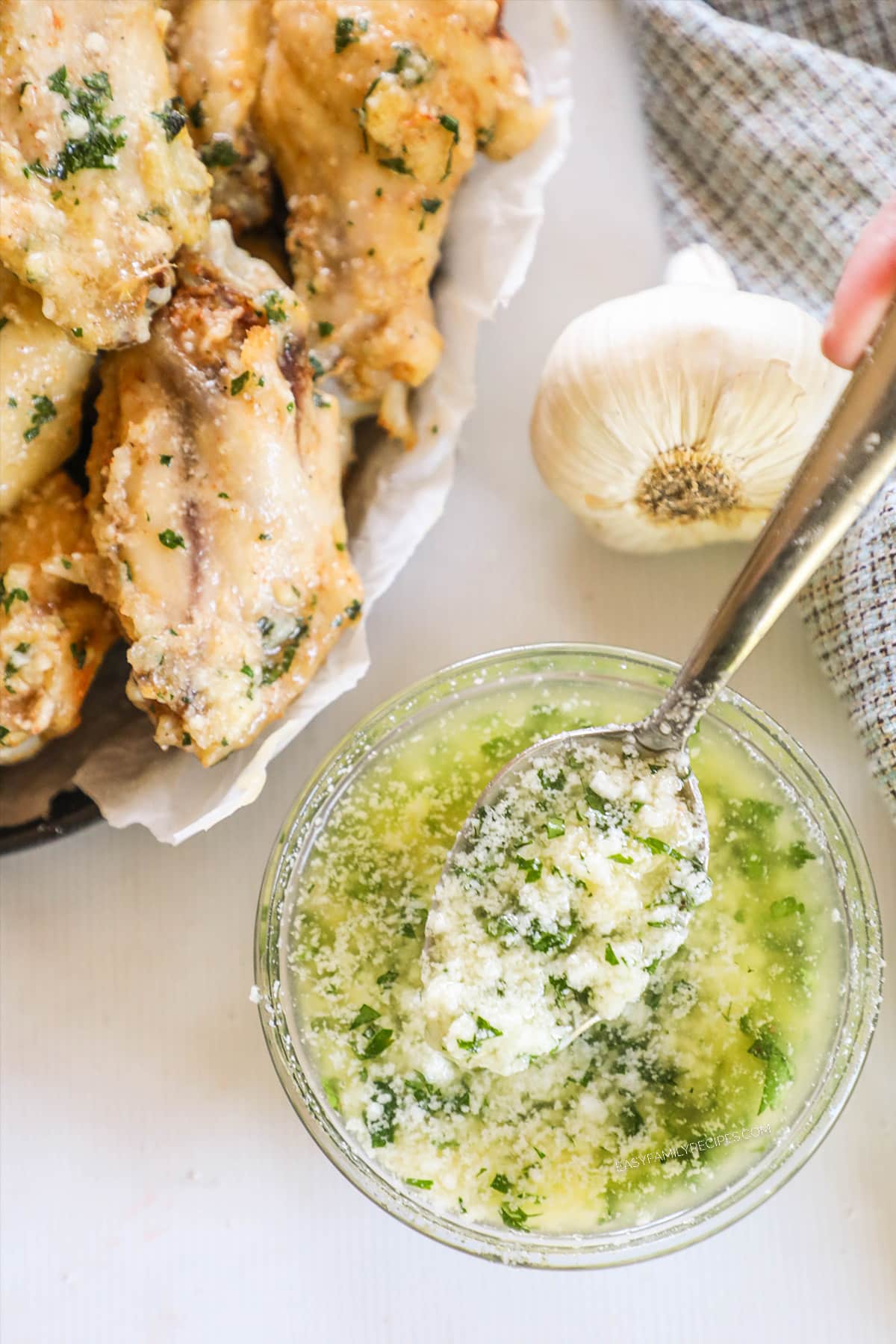 Garlic Parmesan Wing Sauce · Easy Family Recipes