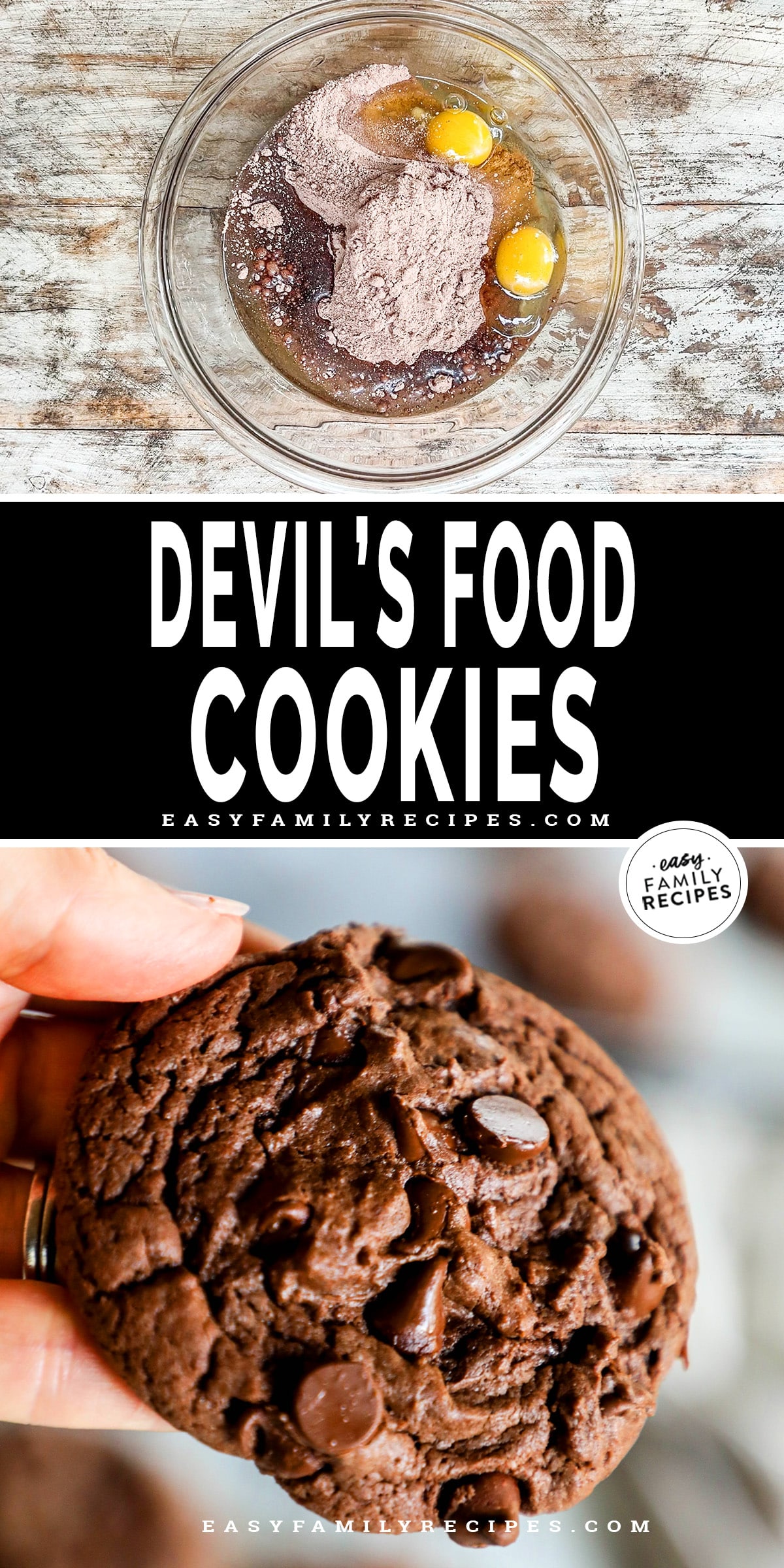 Devil's Food Cake Cookies · Easy Family Recipes