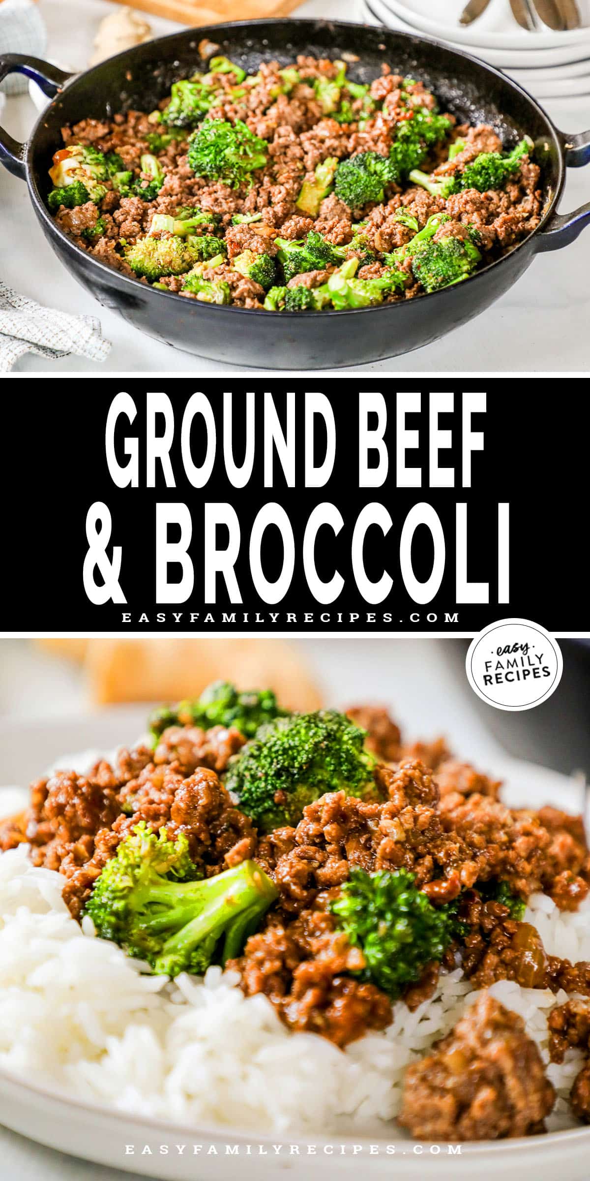 Easy Beef and Broccoli (with Ground Beef) · Easy Family Recipes