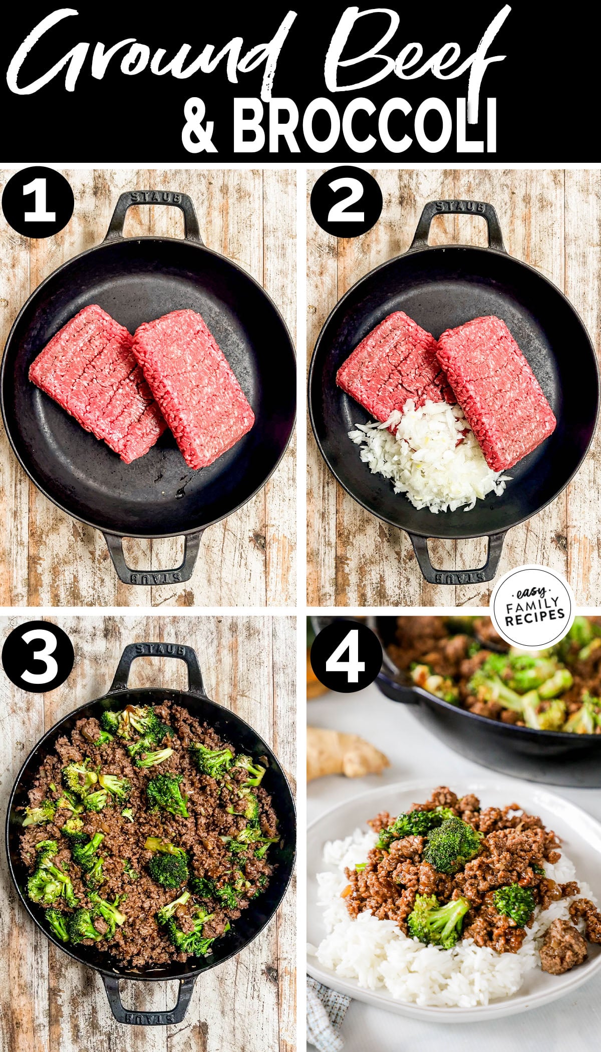 Easy Beef and Broccoli (with Ground Beef) · Easy Family Recipes