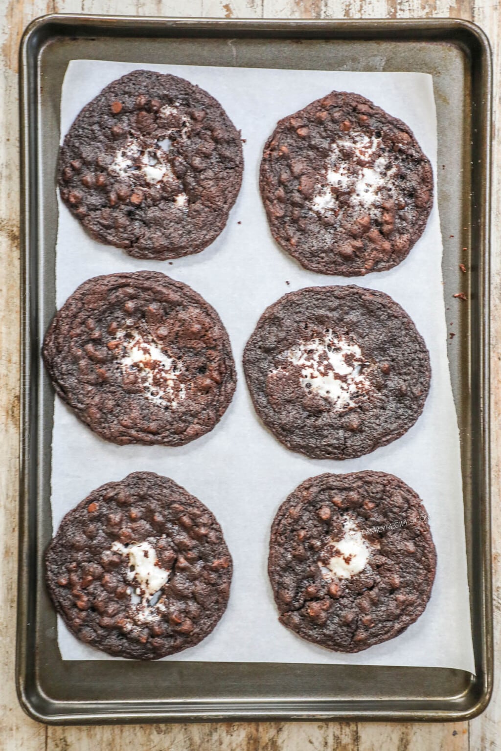 Chocolate Marshmallow Cookies · Easy Family Recipes