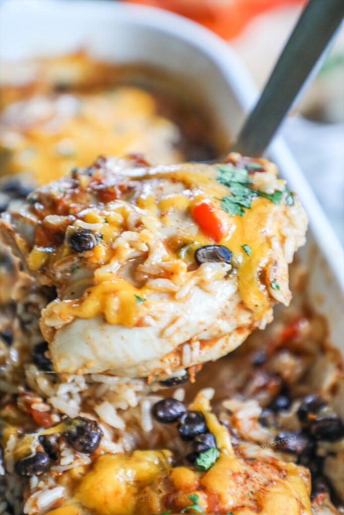 Mexican Chicken and Rice Bake · Easy Family Recipes
