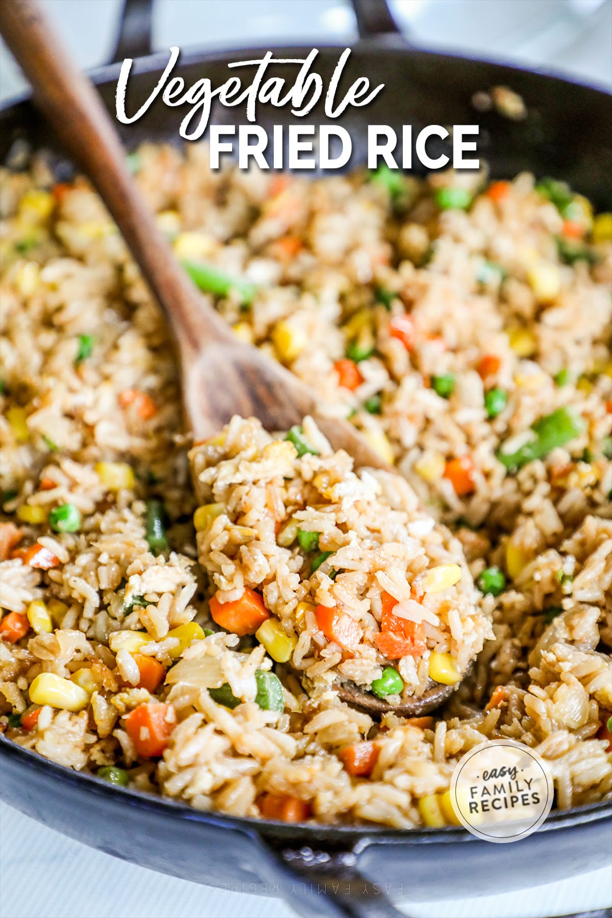 Easy Vegetable Fried Rice · Easy Family Recipes