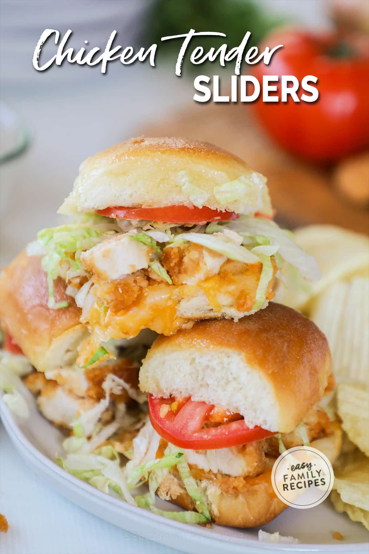 Chicken Tender Sliders · Easy Family Recipes