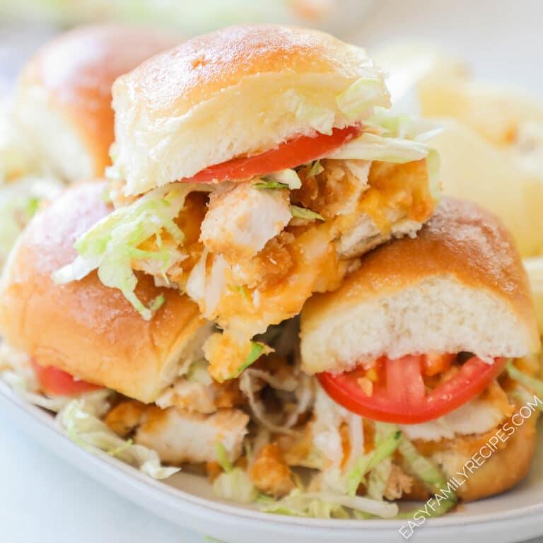 Chicken Tender Sliders · Easy Family Recipes
