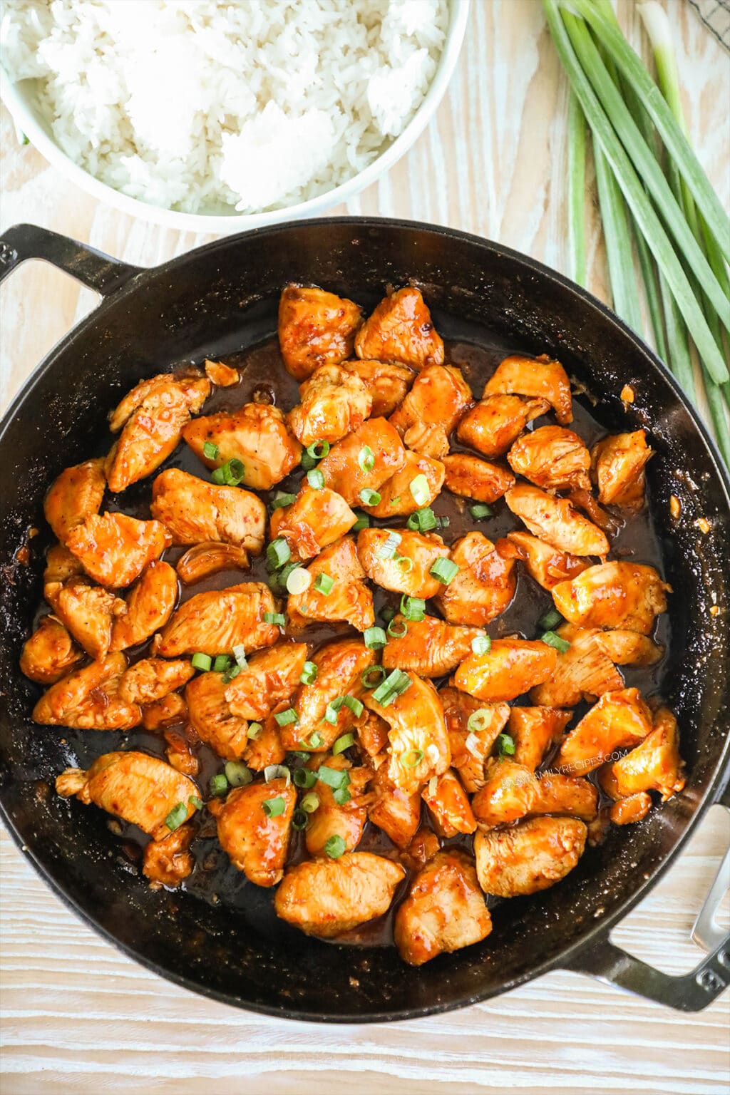 Honey Chili Crisp Chicken Bites · Easy Family Recipes