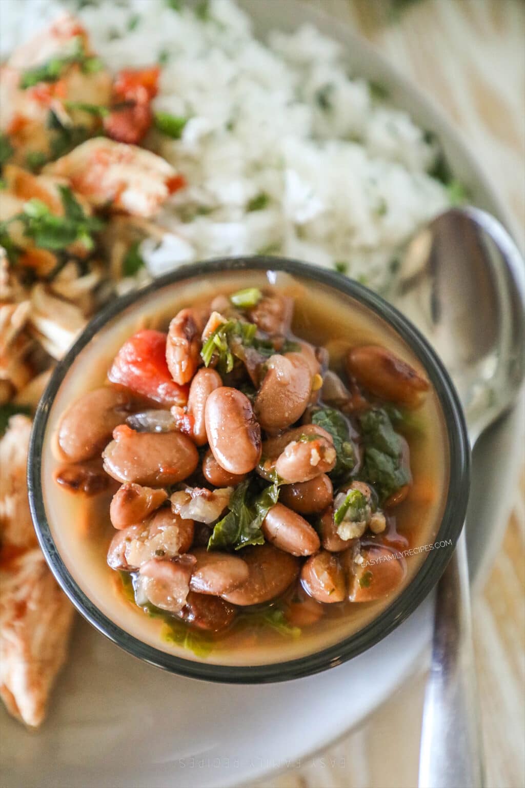 Crockpot Borracho Beans · Easy Family Recipes
