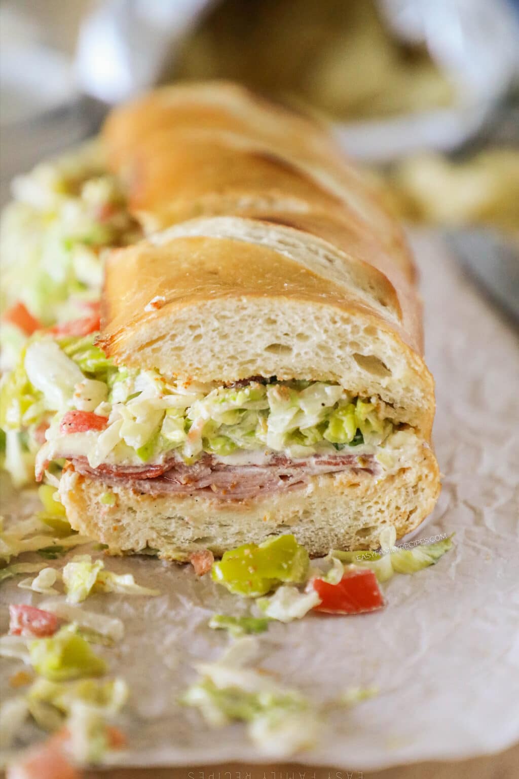 Baked Italian Grinder Sandwiches · Easy Family Recipes