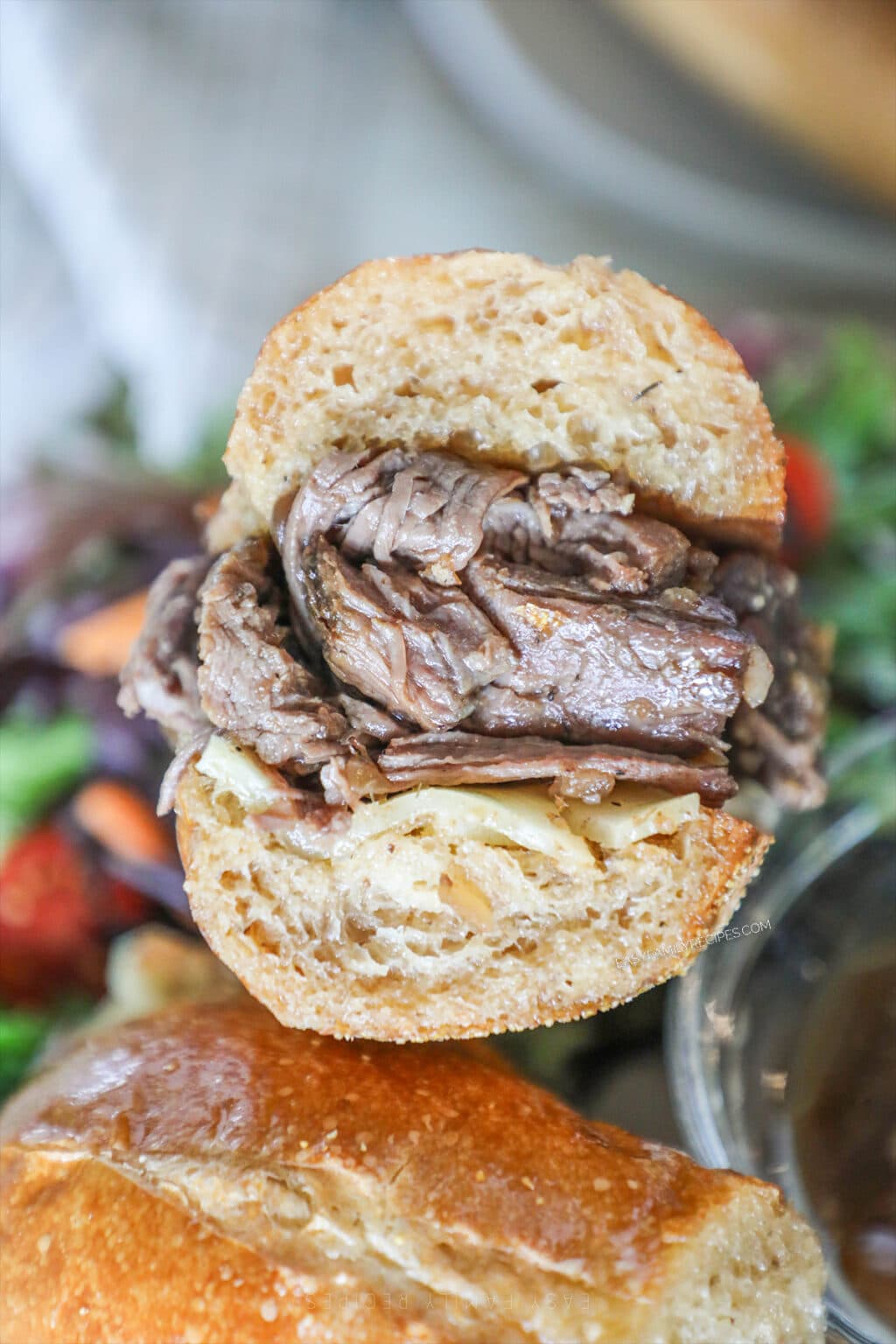 Crockpot French Dip Sandwiches · Easy Family Recipes