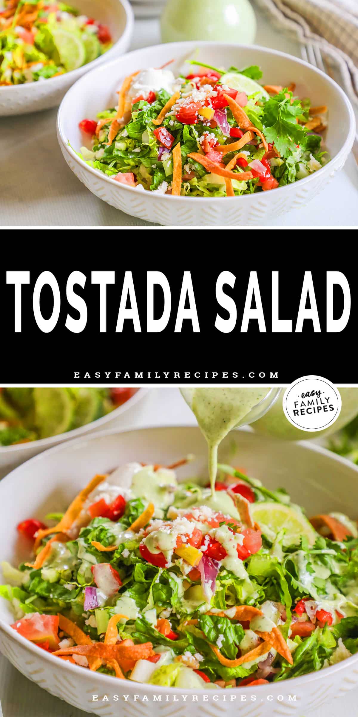 Tostada Salad · Easy Family Recipes