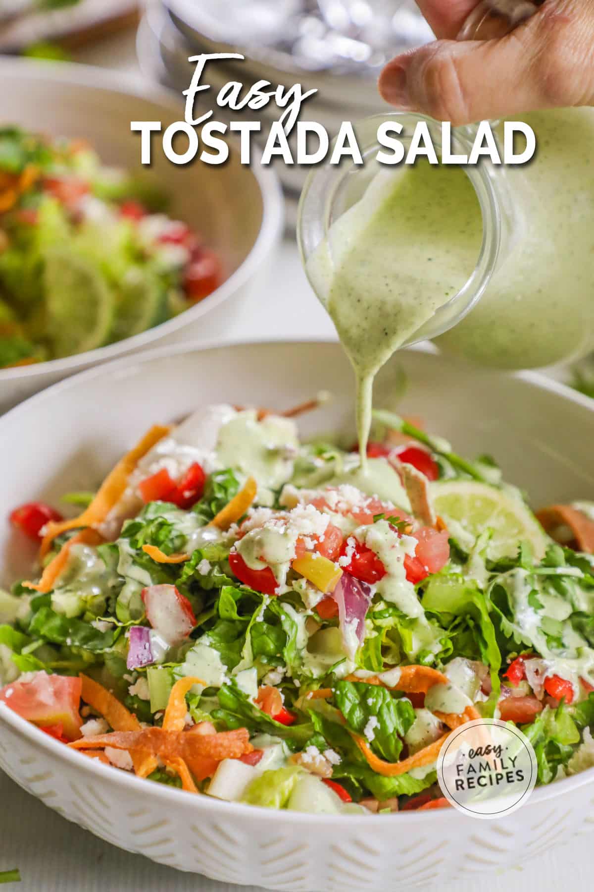 Tostada Salad · Easy Family Recipes