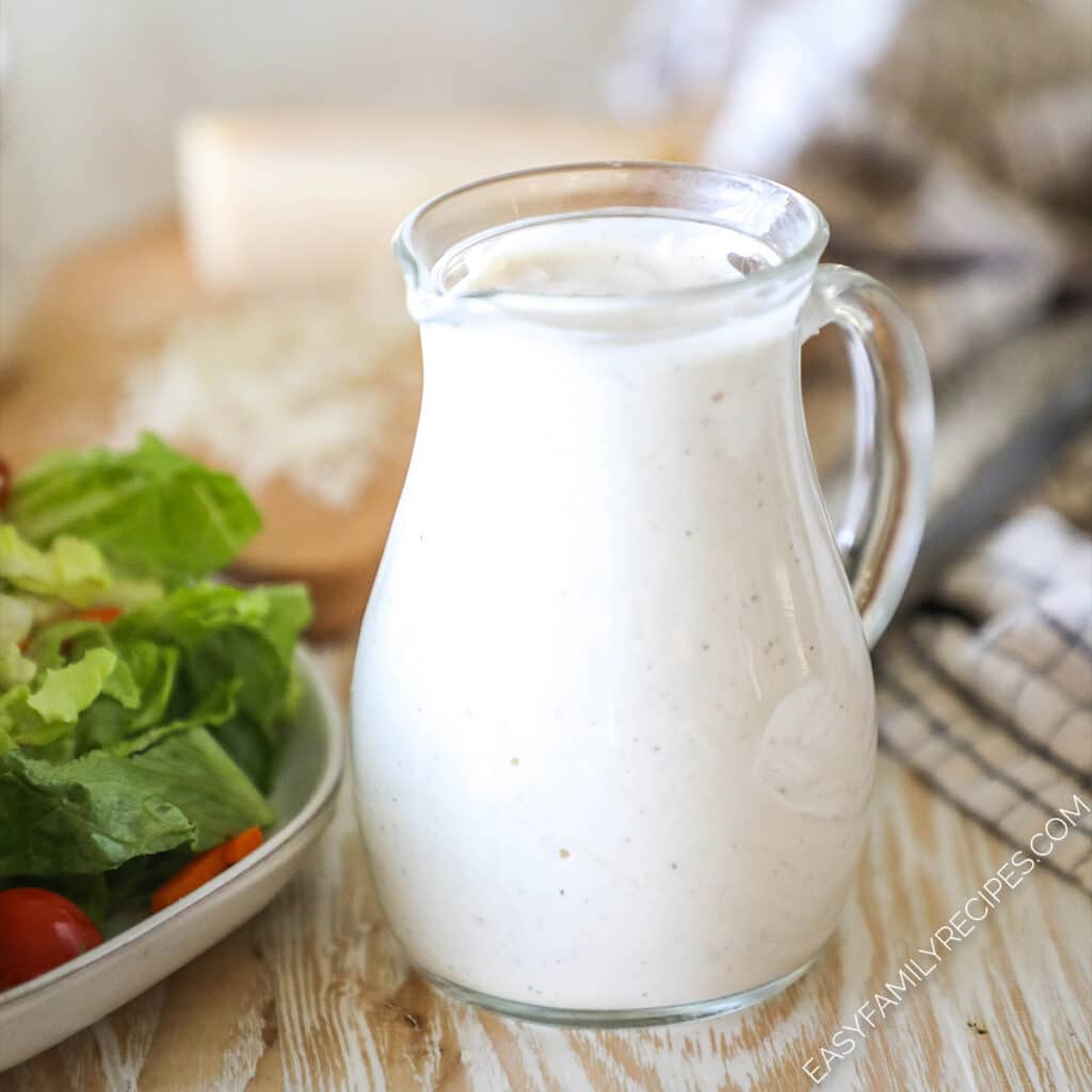 Creamy Parmesan Dressing · Easy Family Recipes