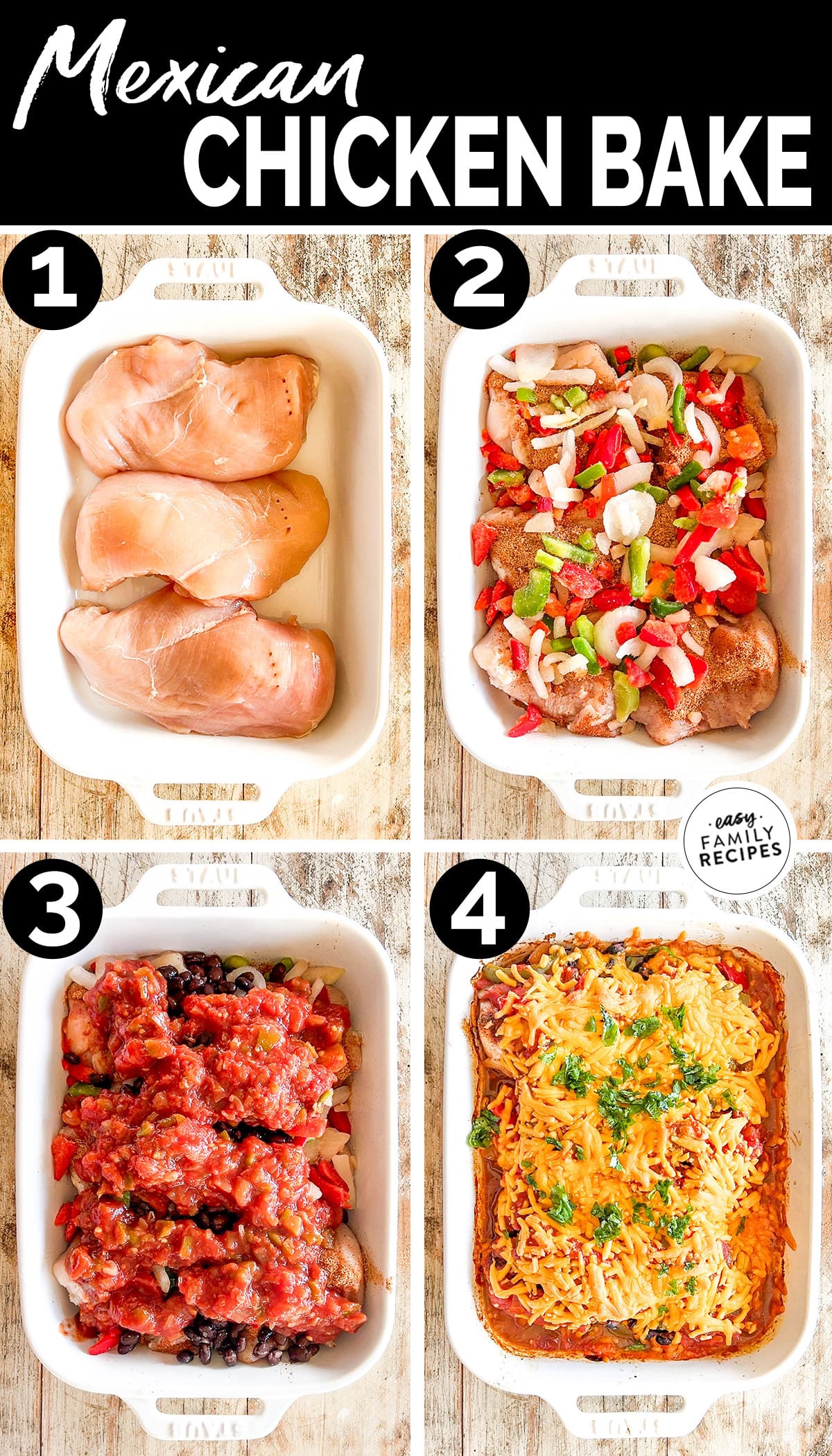 Mexican Chicken Bake · Easy Family Recipes