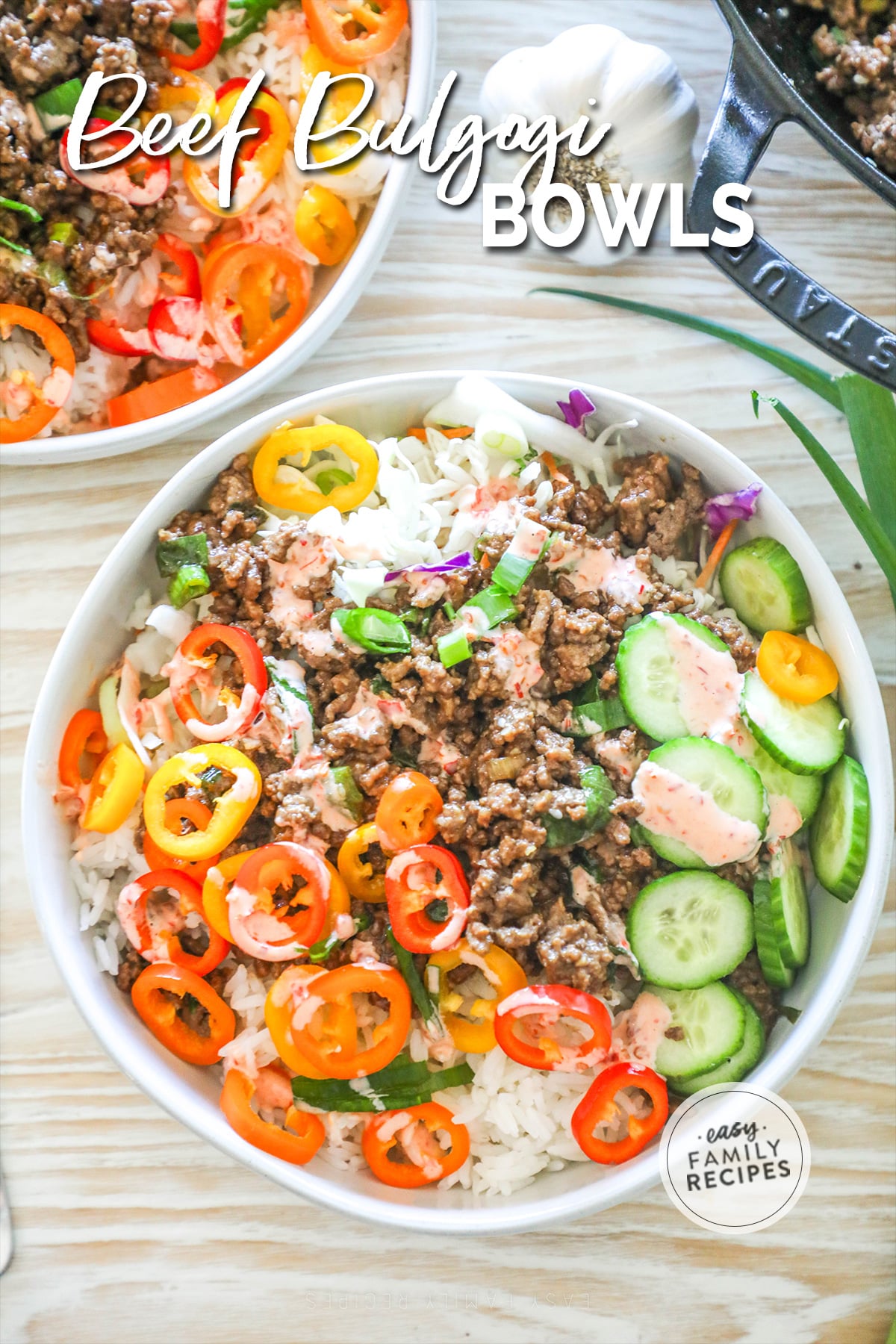 Beef Bulgogi Bowls · Easy Family Recipes