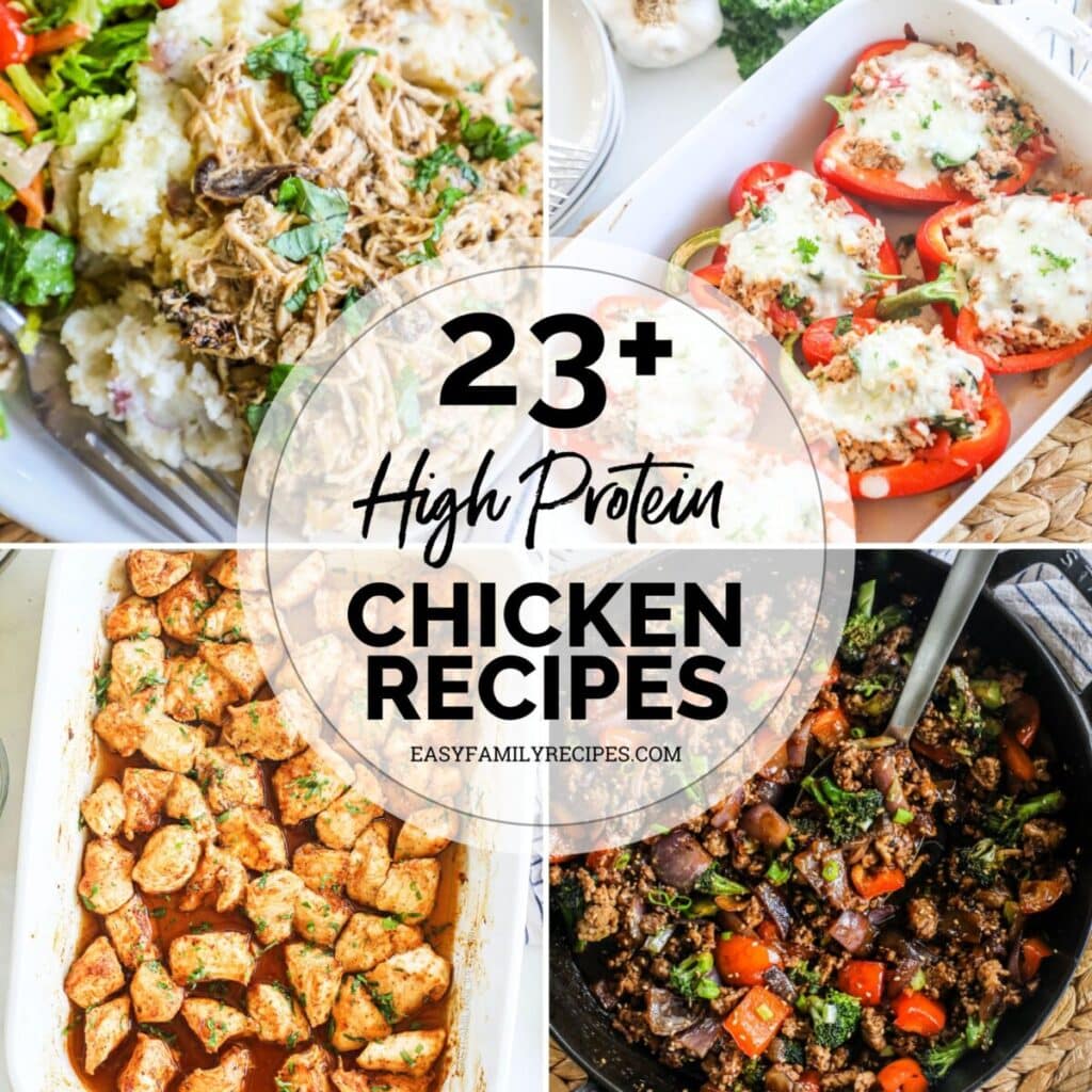 23+ High Protein Chicken Recipes · Easy Family Recipes
