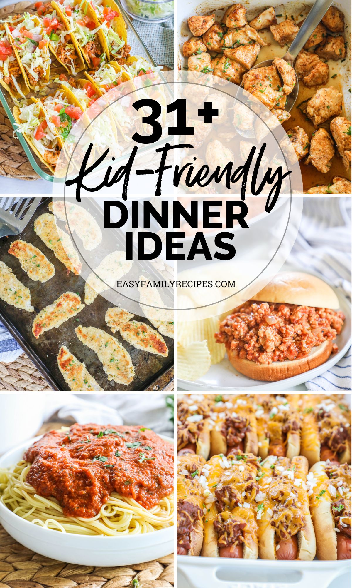 31+ Kid Friendly Dinner Ideas · Easy Family Recipes
