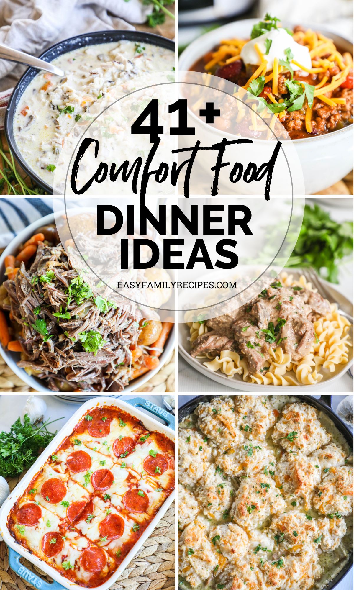 41+ Comfort Food Dinner Ideas · Easy Family Recipes