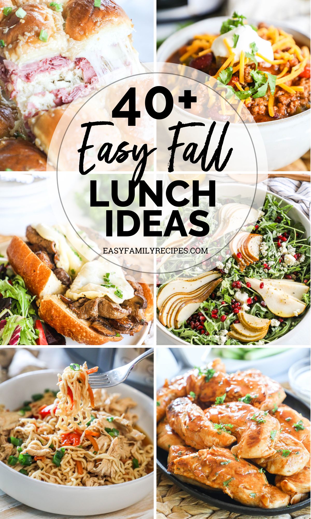 40+ Easy Fall Lunch Ideas · Easy Family Recipes
