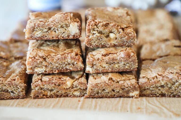 Brown Butter Blondies · Easy Family Recipes