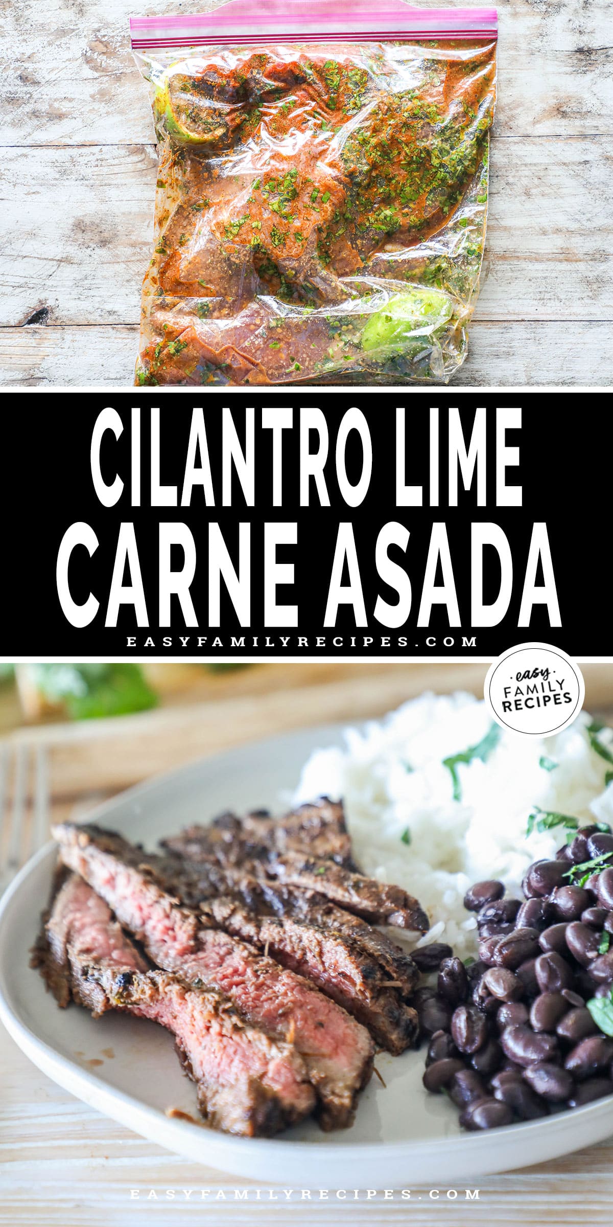 Cilantro Lime Carne Asada · Easy Family Recipes