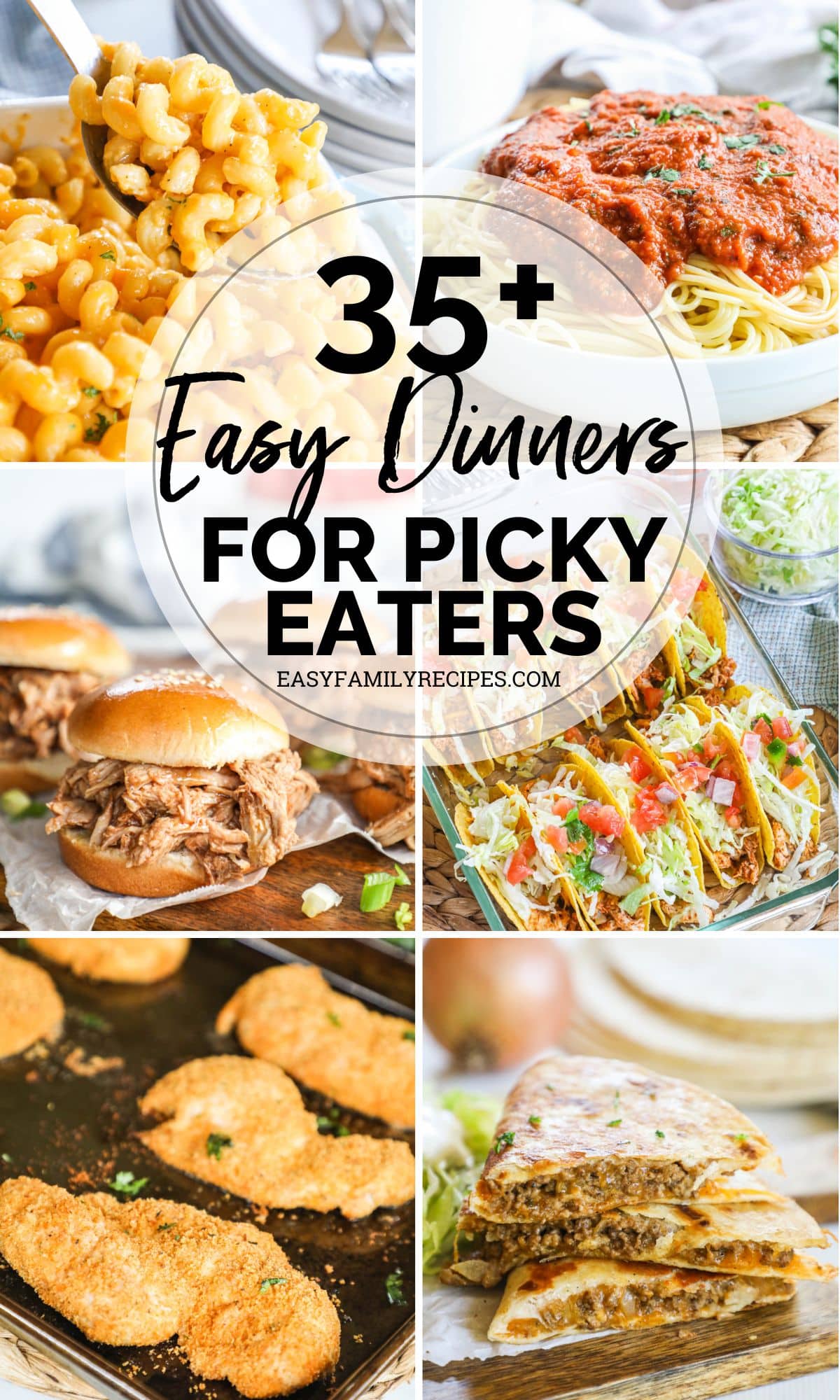 35+ Easy Dinners for Picky Eaters · Easy Family Recipes