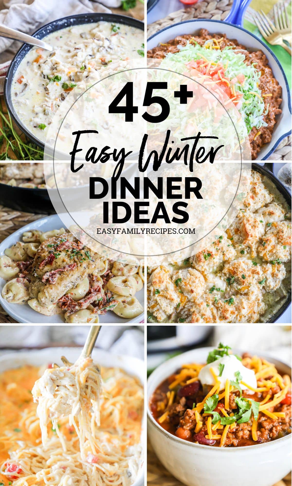 45+ Easy Winter Dinner Ideas · Easy Family Recipes