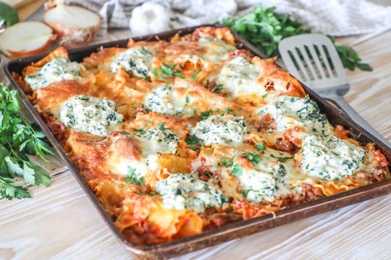 Sheet Pan Lasagna · Easy Family Recipes