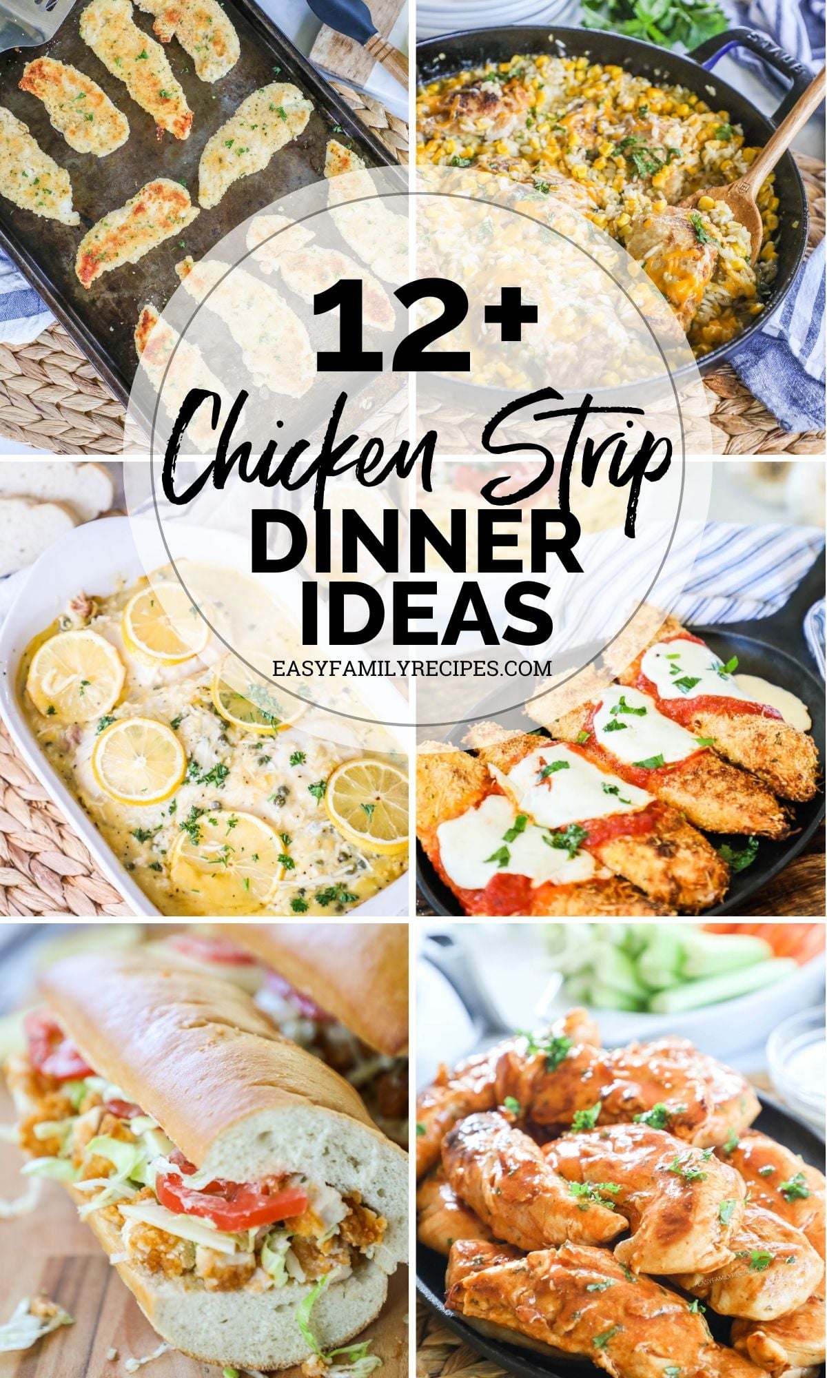 12+ Chicken Strip Dinner Ideas · Easy Family Recipes