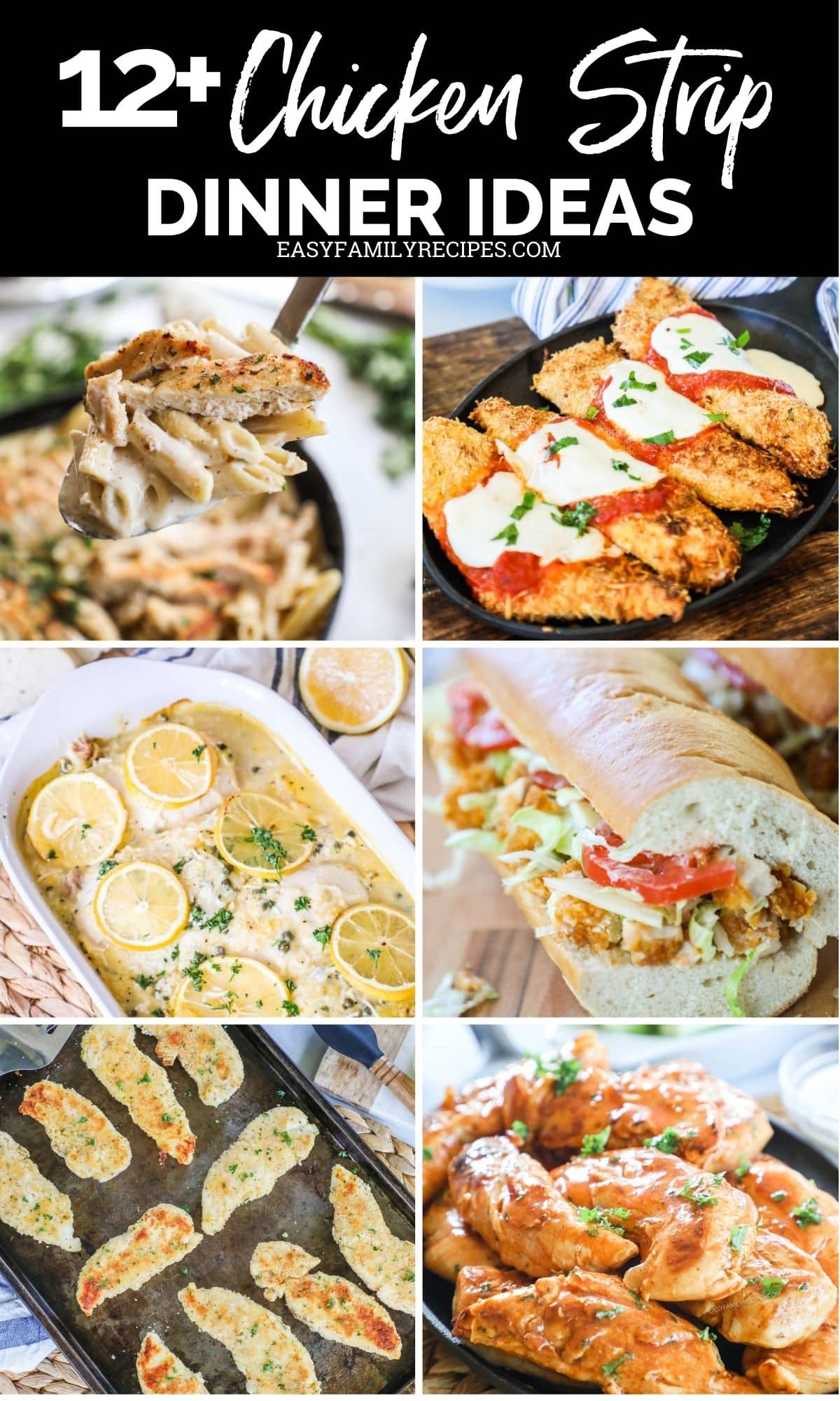12+ Chicken Strip Dinner Ideas · Easy Family Recipes