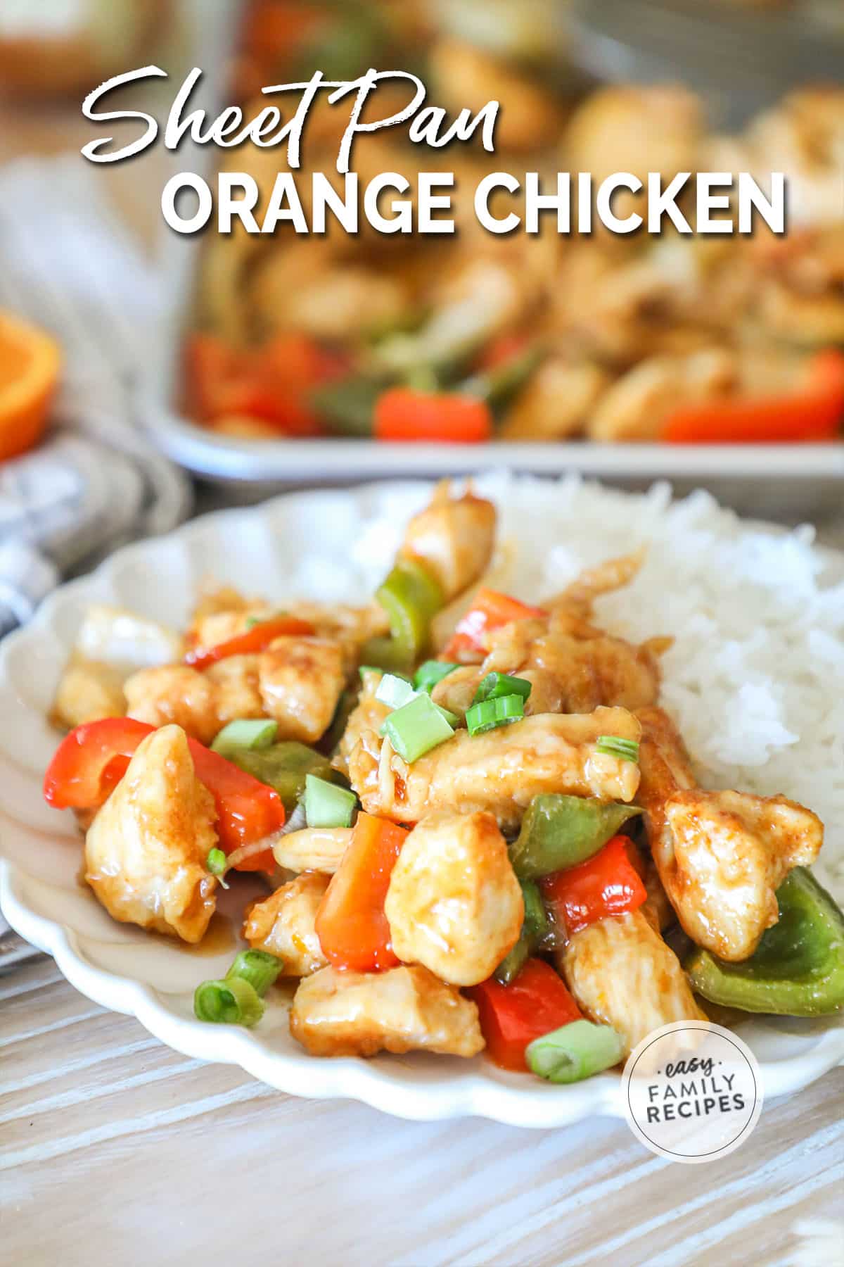 Sheet Pan Orange Chicken · Easy Family Recipes